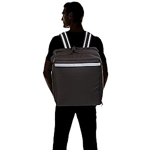 Pizza Delivery Backpack, 18"L x 15"W x 16"H (46 x 38 x 41 Centimeter), Cup Holder Included,Food Delivery Backpack, Food Delivery Bag, Thermal Backpack,Heat Insulated Backpack, Insulated Backpack