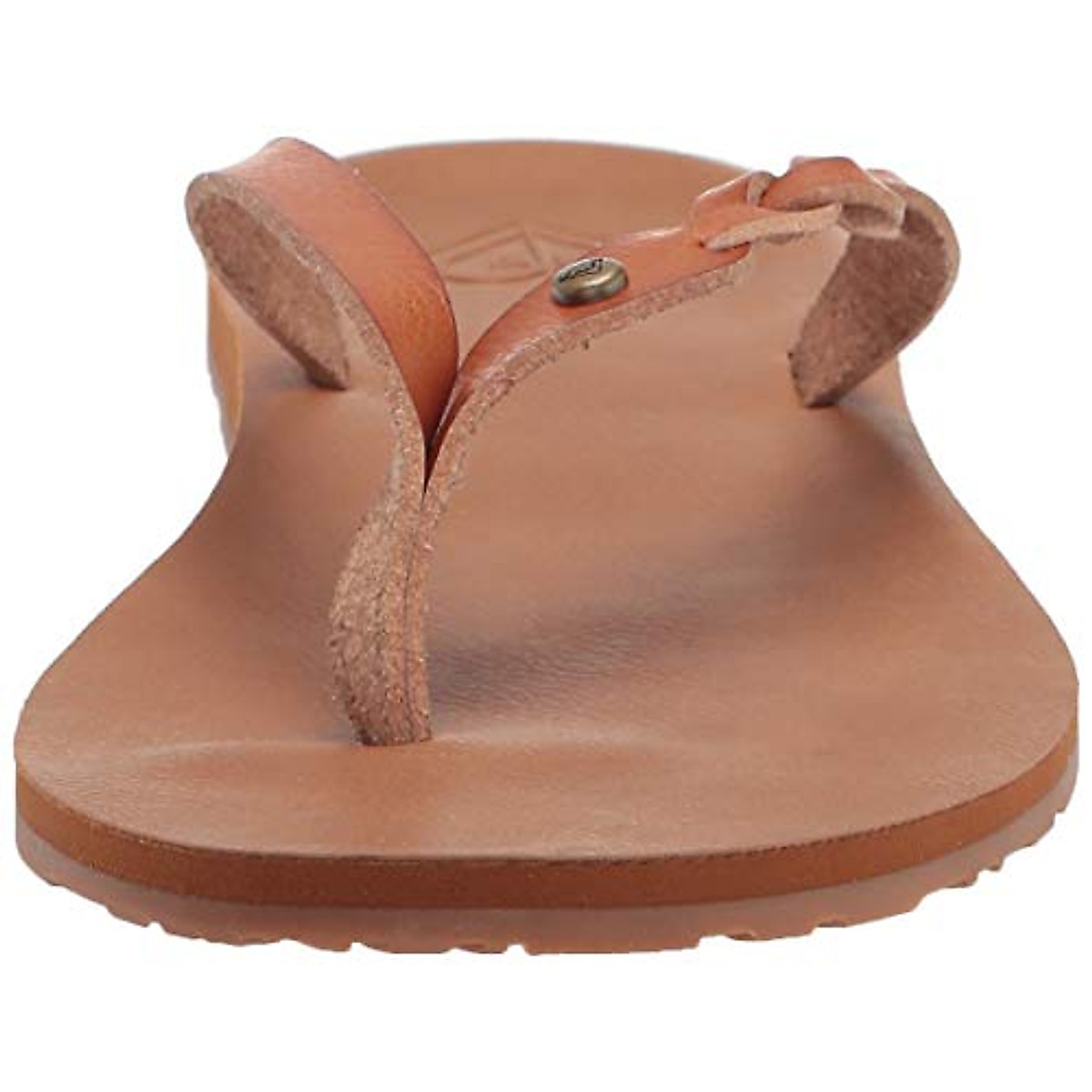 Roxy Women's Liza FLIP Flop Sandal, Tan Combo, 8