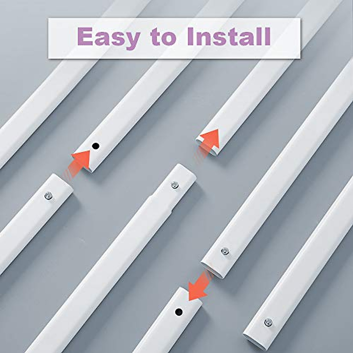 Bed Rails for Toddlers, Extra Long Kids' Bed Rails Guard, Full Size Baby Bedrail for Children, Infants Safety Guardrail, Bed Fence Supports Vertical Lifting, Bed Safety Barrier (80" L x 30” H)