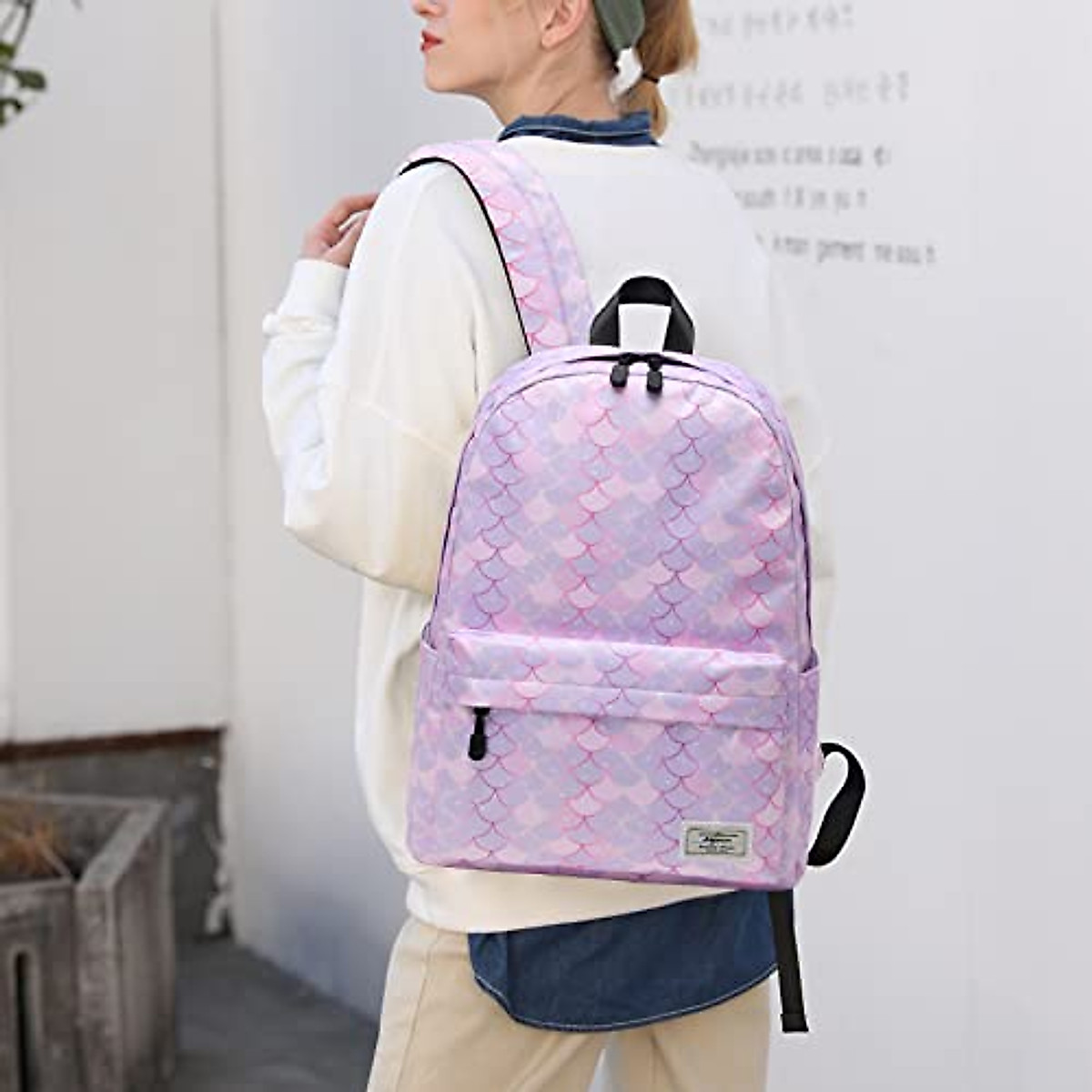 Mygreen Kids Backpack Preschool Kindergarten Bookbag Toddler School Bag for Boys and Girls Mermaid Purple