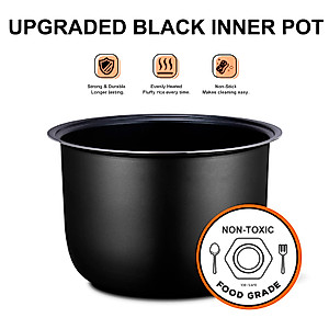 Onlicuf Commercial Rice Cooker 70-Cup Cooked (35-Cup Uncooked) Stainless Steel Housing 1550W for Restaurant