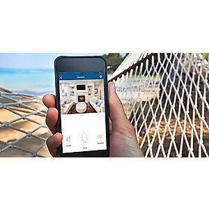 Emerson WiFi Baby Monitor/Pet Nanny Camera, Two Way Audio, Night Vision, Temperature Monitor, Pan/Tilt, Motion Detection, HD, 1080P, ER108002