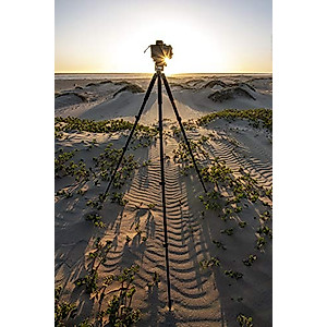 SLIK Sprint PRO III Travel Tripod EZ w/SH-707E 2-Way Head for Mirrorless/DSLR Sony Nikon Canon Fuji Cameras and More - Black (611-853)