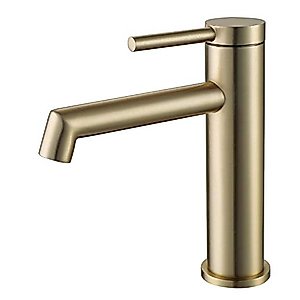 WXJLYZRCXK Water-tap All Copper Single Hole Hot and Cold Water Faucet Can Be Used in Kitchen Or Bathroom Various Styles and Many Colors