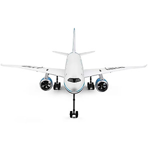 WLtoys XK A170 RC Airplane, 2.4GHz 4CH Remote Control Airplane with 3D/6G Mode Switchable 6-Axis Gyro, Brushless Motor - RC Toy Vehicle for Adults (HELIDIRECT)