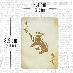 Harry Potter Playing Cards with Hogwarts House Symbols