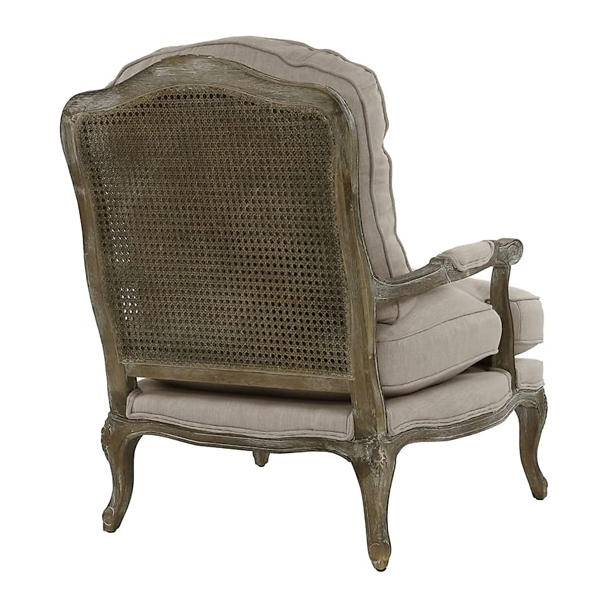 Homelegance Parlier Show Wood Accent Chair, Neutral