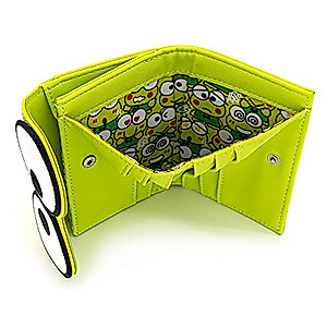 Loungefly x Sanrio Hello Kitty Keroppi Cosplay Tri-fold Wallet (Green, One Size)