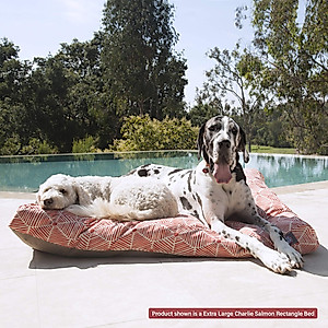 Majestic Pet Charlie Salmon X-Large Rectangle Bed