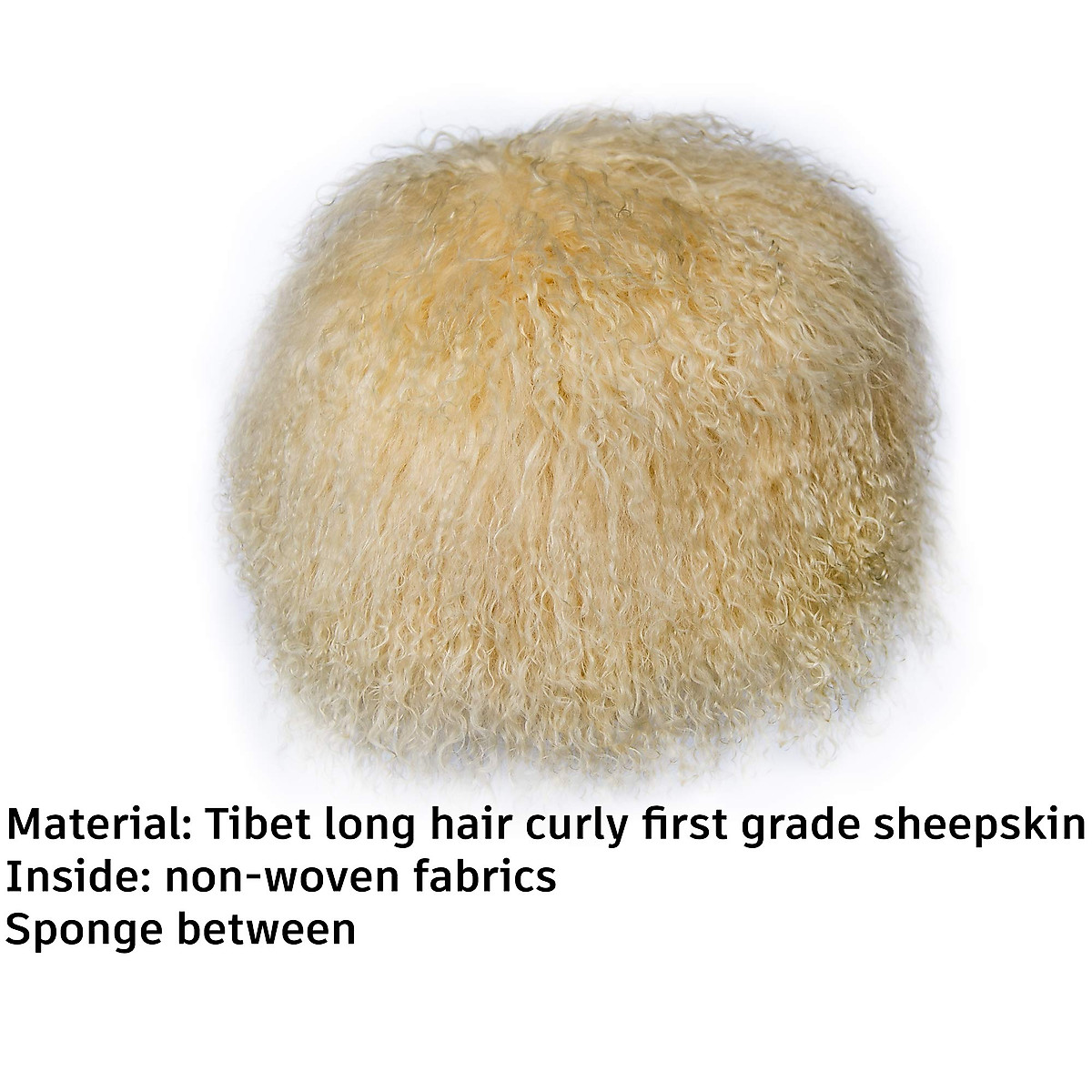 mma_merchandise Khabib Nurmagomedov Sheepskin Hat Dagestan Russian Papakha for Men & Women - One Size Fits All