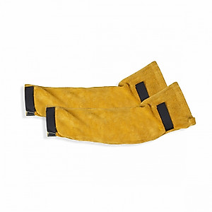 Ur Shield Leather Welding Work Sleeves- Fire Resistant Arm Protection - Flame Resistant Sleeves For Welders - Welding Sleeves