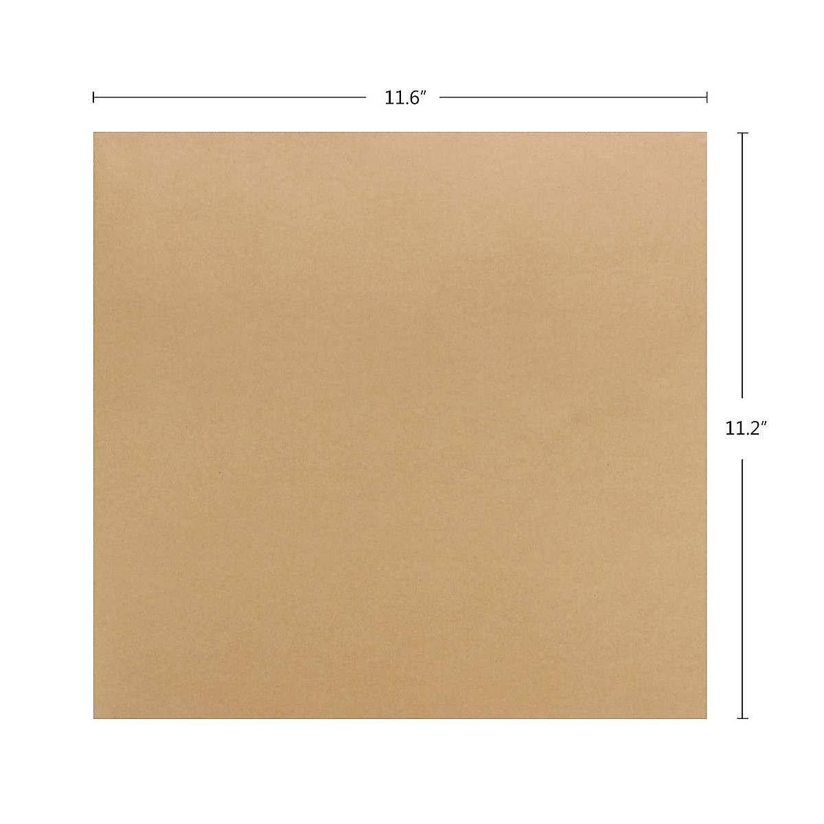 EUSOAR Food Service Butcher Paper, 200 Sheets 11.6" x 11.2" Soap Wrapping Paper, Hamberger Sandwich Wraps, Food Basket Liners, Wrapping Tissue, Square Deli Colored Wax Paper Sheets