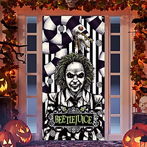 Halloween Decorations Halloween Banner October 31 Door Cover Horror Classic Movie Decor Halloween Decorations for Home Party