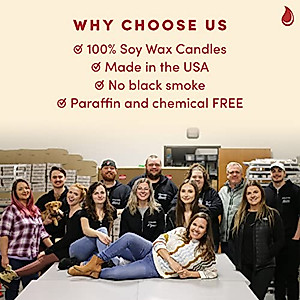 WAX & WIT Christmas Candles, Pine Candle, Christmas Candles Scented, Winter Candle, Holiday Candles, Christmas Decor, Cranberry Candle, Candle Christmas, Xmas Candles, Holiday Scented Candles - 9oz