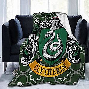DIGOOD Sly-Therin Blanket Micro Fleece Throw Blanket Soft Cozy Blankets for Bed Couch Living Room 50 X 40 Inch