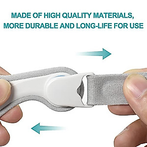 2PCS Headgear Compatible with Resmed AirFit N20 Headgear, Headgear Supplies Compatible with AirFit N20 Headgear Strap Accessories,Package Included 2PCS Headgear Straps and 4PCS Clips