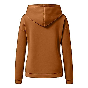 KSODFNXH Girls Hoodies Casual Trendy Oversized Heart Printed Long Sleeves Tops Fall Drawstring Cozy Loose Sweatshirts