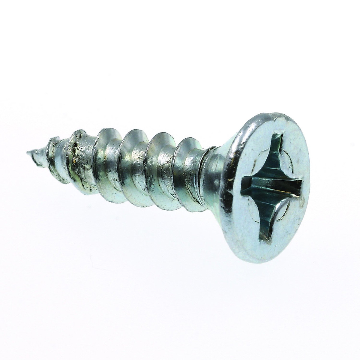 Prime-Line 9035527 Wood Screw, Flat Head Phillips, #10 X 3/4 in, Zinc Plated Steel, Pack of 100