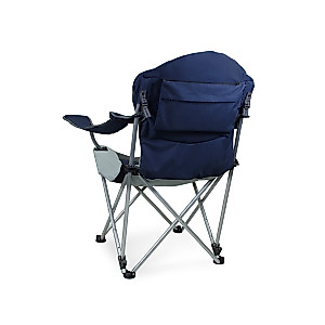 ONIVA - a Picnic Time Brand Portable Reclining Camp Chair, Navy ,39.25" l x 10" w x 9" h