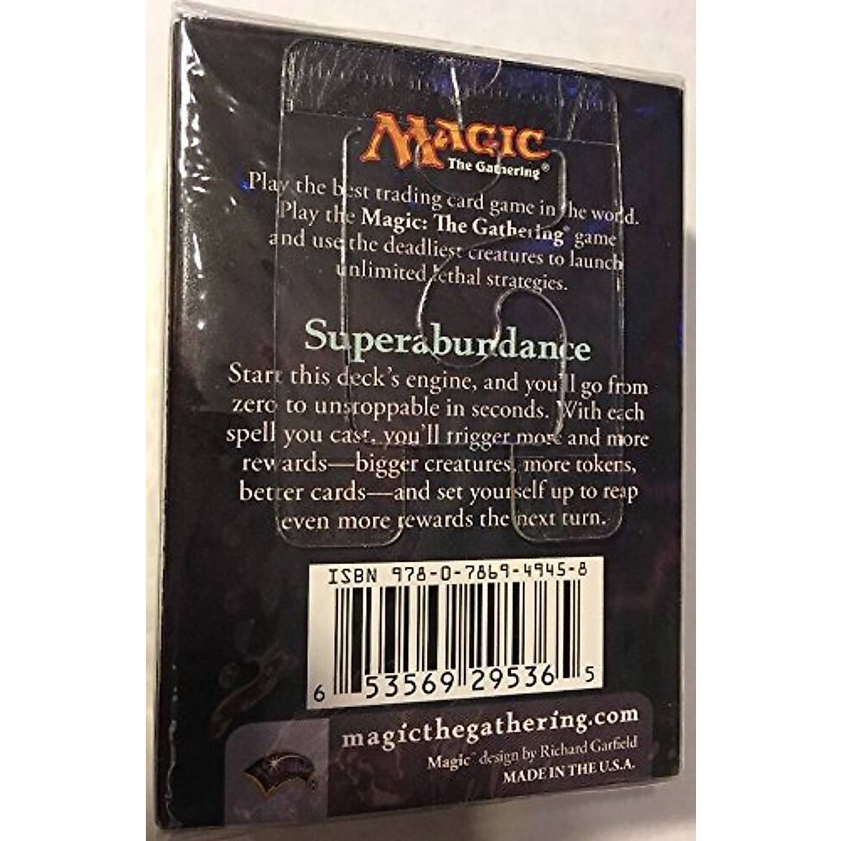 Magic the Gathering Eventide Superabundance Theme Deck ;#G344T3486G 34BG82G139892