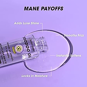 MANE CLUB Voodoo Oil Weightless Hair Oil, cruelty free, vegan, no sulfates or parabens, 1.6 Ounce