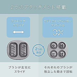 Panasonic EH-HE0G-T [Scalp Esthetic Salon Touch Type Spiral & Slide Brown Style] AC100-240V Shipped from Japan 2021 Released