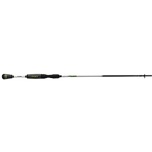 Lew's MACH Spinning Fishing Rod, 7-Foot 1-Piece IM7 Graphite Blank with Stainless Steel Guides, Medium Power Fast Action, Winn Dri-Tac Split-Grip Handle