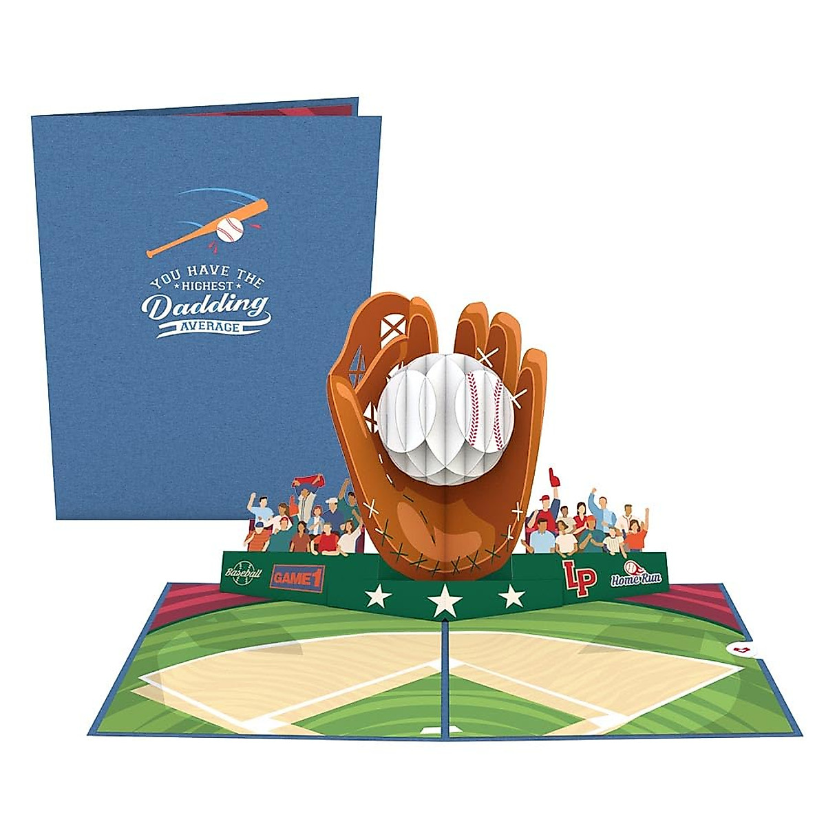 Lovepop Baseball Father's Day 3D Pop Up Greeting Card, 1 Ct, 5 X 7 Inches, Gifts For Dad