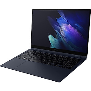 SAMSUNG Galaxy Book Pro 360 15.6'' 2-in-1 Touchscreen (i7-1165G7,16GB RAM,512GB PCIe SSD,Active Stylus),FHD Convertible Laptop,Thunderbolt 4,Backlit,Fingerprint,HDMI Cable,Windows 11 Home,Mystic Navy
