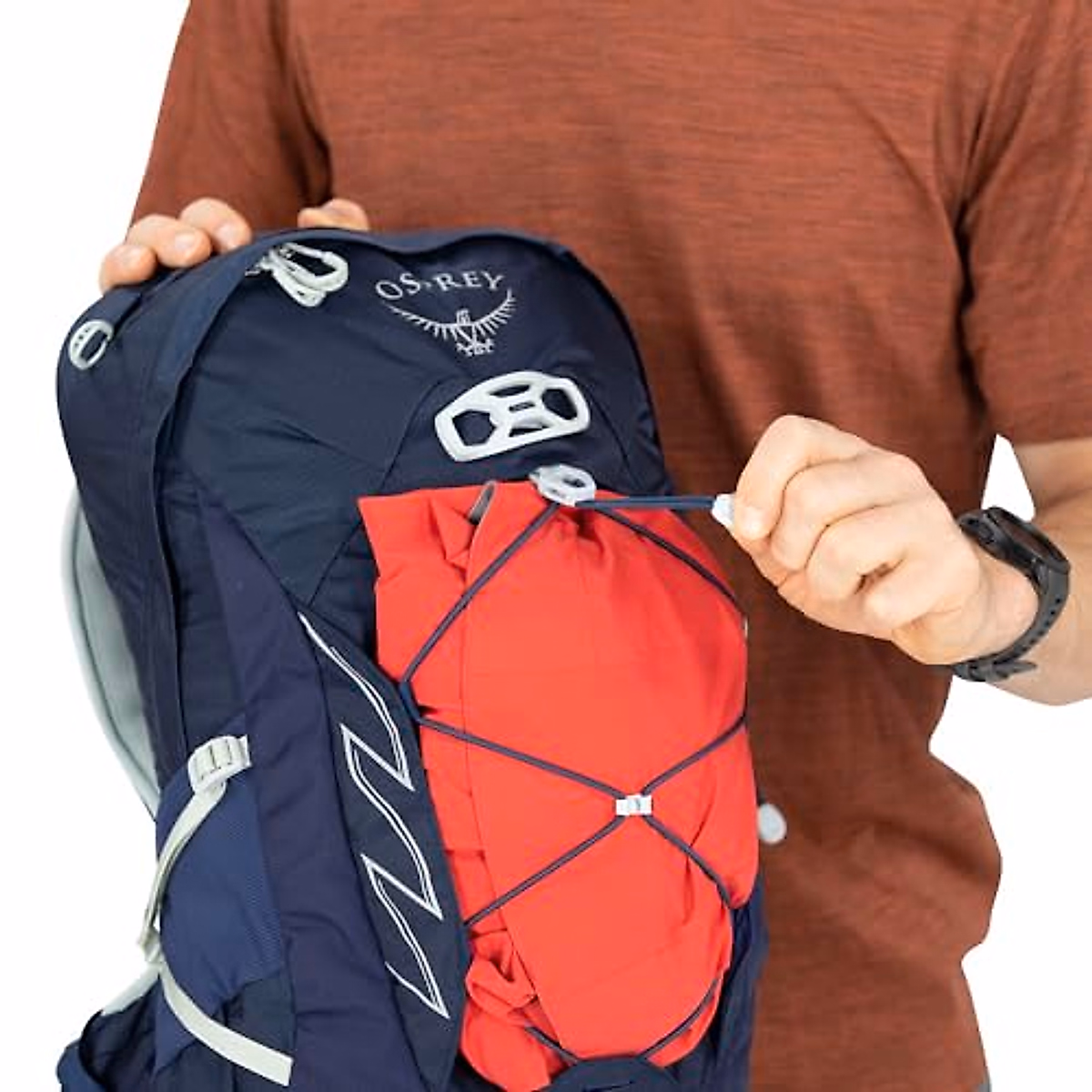 Osprey Talon 11L Men's Hiking Backpack with Hipbelt, Limon Green, S/M