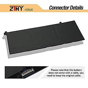 ZTHY 41Wh G91J0 Battery Replacement for Dell Latitude 3320 3330 3420 3520 Inspiron 3510 3511 3515 3520 3525 3530 5320 5330 5410 5415 5418 5518 5430 5435 7415 7420 2-in-1 Vostro 5620 5625 V6W33 TN70C