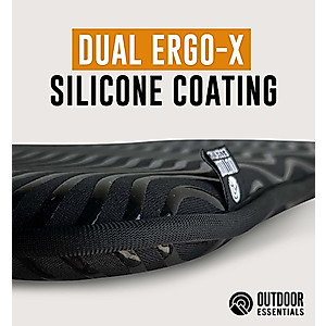 OutdoorEssentials Kayak Seat Cushion, Seat Pad - Kayak Cushion Seat Waterproof - Anti Slip Kayak Gel Seat Cushion & Kayak Seat Bottom - Black