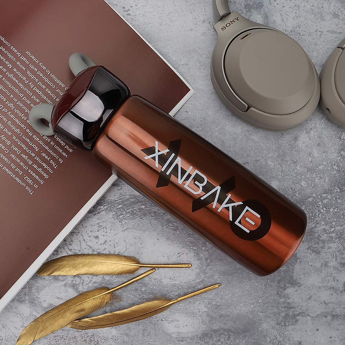 DIFFLIFE Vacuum Mug for kids Cute Shofar Thermos 2019 New Stainless Steel Hot Water Bottle Travel Cup (Orange), YUNDA, YUNDA, YUNDA, YUNDA