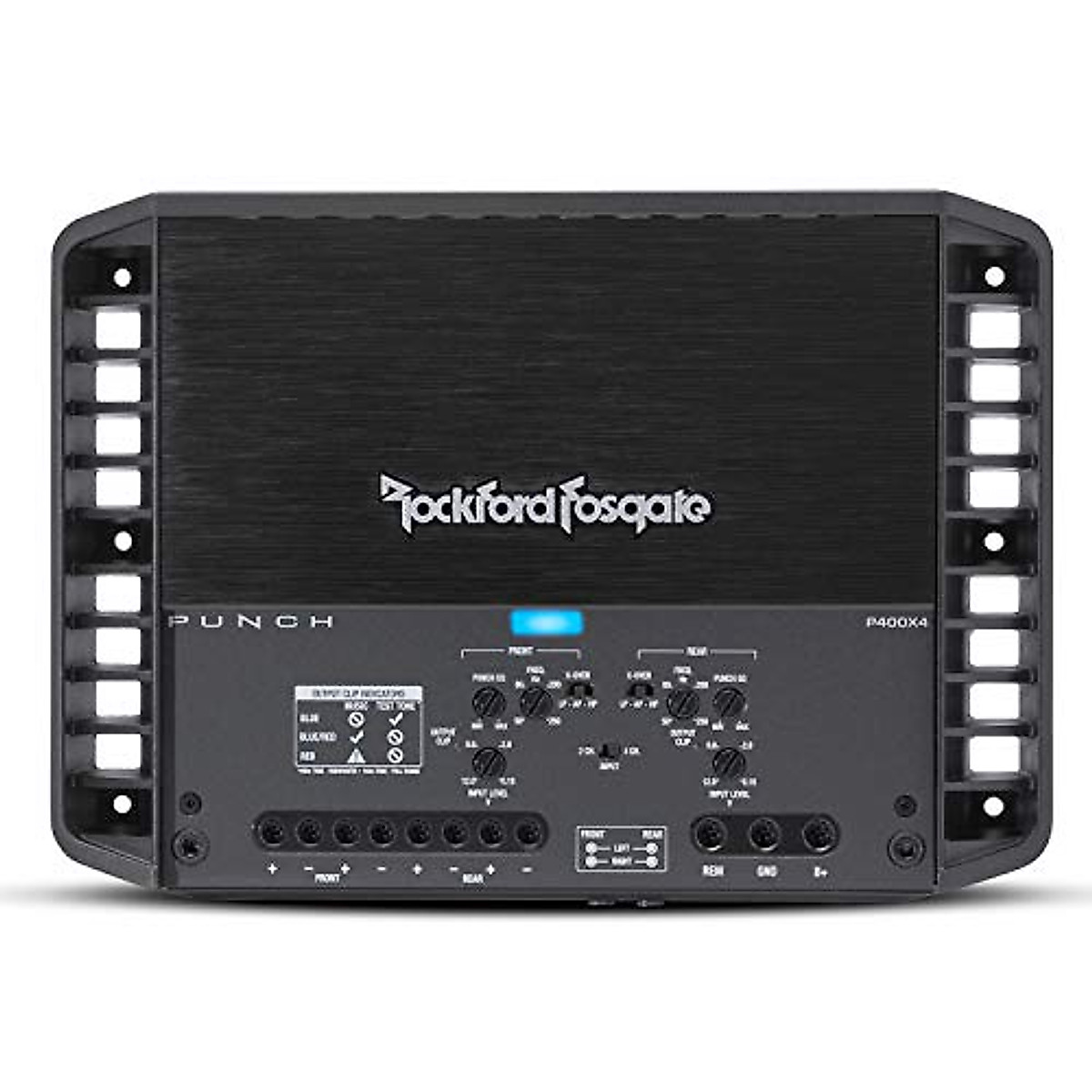 Rockford Fosgate P400X4 Punch 400 Watt 4 Channel Amplifier
