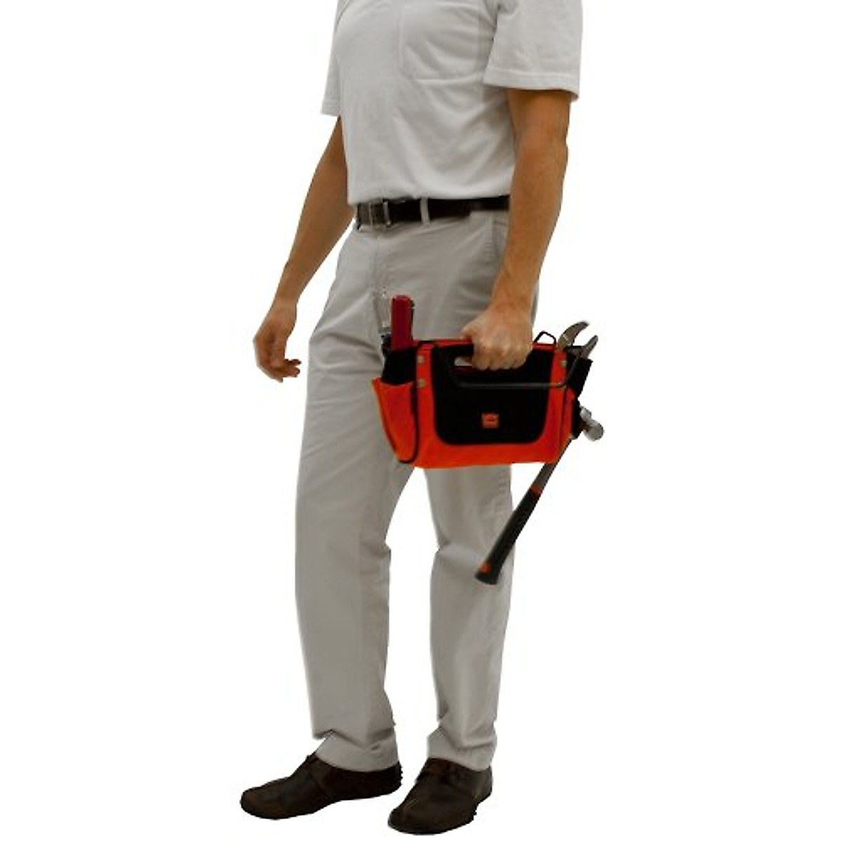 Little Giant Ladders, Cargo Hold Tool Pouch, Ladder Accessory, Nylon, (15040-001), Silver