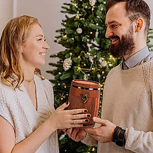 LIGHTEN LIFE 31st Birthday Gifts for Men Women 16oz,1993 Beer Glass in Barrel Box,1993 Pint Glass for 31 Years Old Dad,Friend,31st Beer Gift for Men,31st Gag Gift Ideas