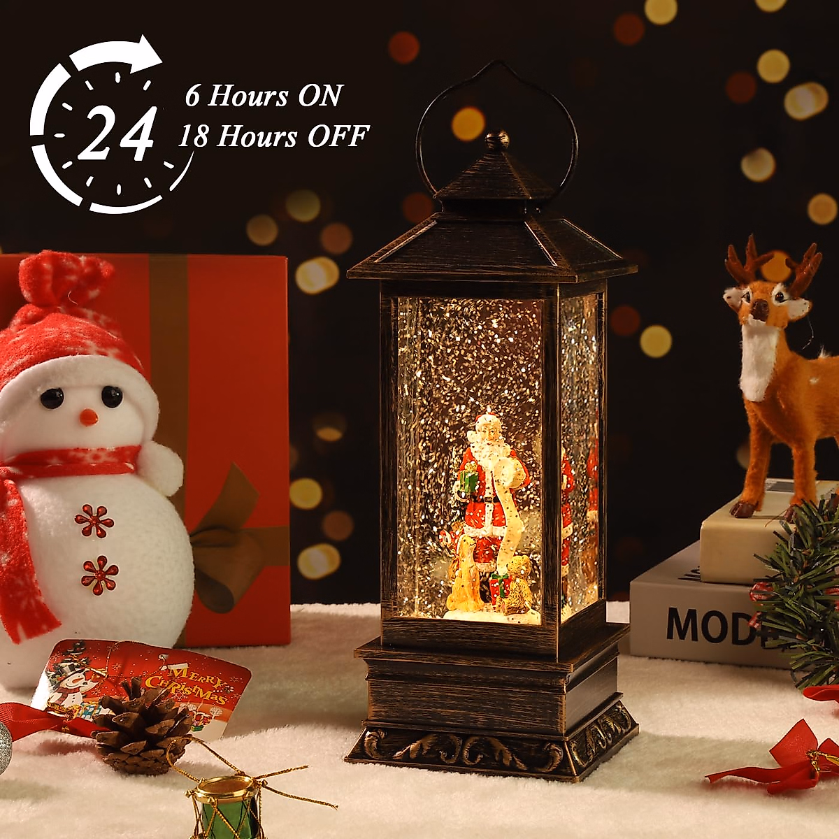 Christmas Decorations Christmas Snow Globe Christmas Lanterns Christmas Globe Home Decor Christmas Day Gifts Christmas Table Decoration Christmas Decorations Indoor