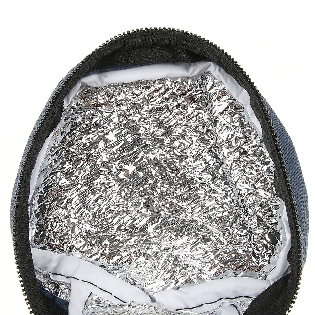 2L Oxford Cylinder Cooler Bag Insulated Water Drinks Bottles/Cans Carrying Bag - Blue