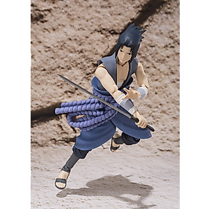 Bandai Tamashii Nations Naruto Shippuden Sasuke Uchiha S.H. Figuarts Action Figure (Itachi Battle)