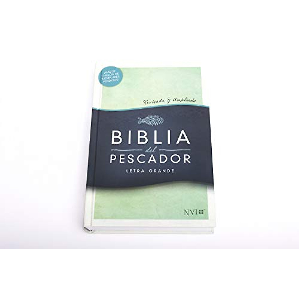 Nueva Versión Internacional Biblia del Pescador, letra grande, verde tapa dura | NVI Fisher of Men Bible, Large Print, Green, Hardcover (Spanish Edition)