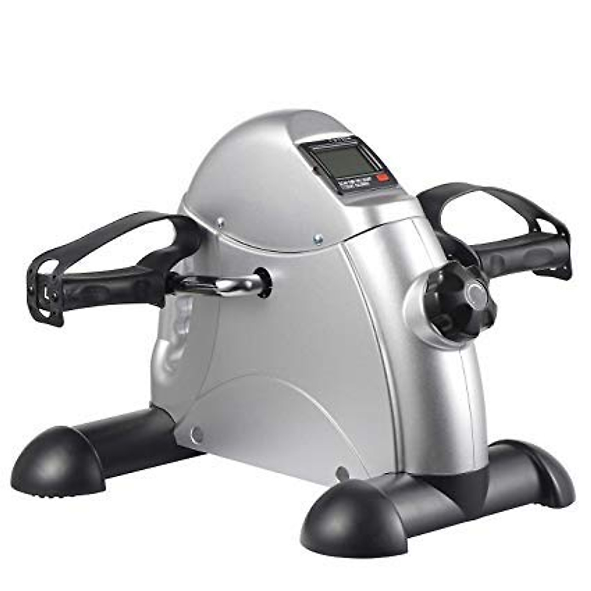 HomGarden Pedal Exerciser Bike Pedals w/LED Screen Display for Legs and Arms Exerciser,Portable Mini Cycle Bike Under Desk Floor Foot Pedal Small Recumbent Equipment Machine