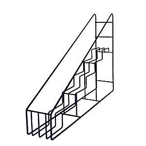 FixtureDisplays® Coffee Syrup Bottle Rack Wire Rack Bottle Glorifier Display Stand Rack Bar Liquor Display 10031-NPF
