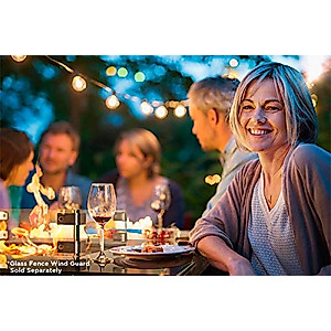 Outland Living 410 Series - 36-Inch Outdoor Propane Gas Fire Table, Espresso Brown/Square