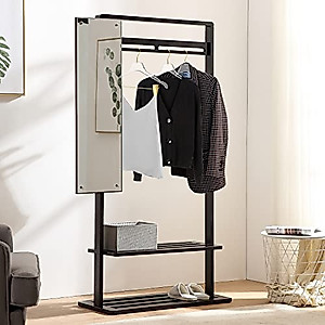 Quality Lucite Acrylic Clear Skirt Pants Trousers Bottom Hangers 5-Pack, with Adjustable Metal Clips, Made of Clear Acrylic for a Luxurious Look and Feel with Swivel Hook (Matte Gold, 5)