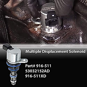 53032152AC 916-511 Engine Cylinder Deactivation Solenoid Multiple Replacement for Jeep Grand Cherokee Dodge Charger Challenger Ram 1500 5.7L
