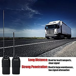 Retevis RT1 Handheld Radios Two Way Long Range,Strong Penetration 2 Way Radio with 3000mAh Rechargeable,VOX Adjustable Professional Walkie Talkies with Earpiece and Mic Set(4 Pack)