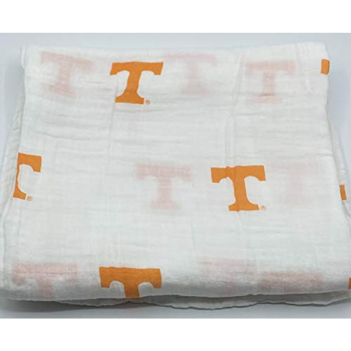 Three Little Anchors University of Tennessee Muslin Swaddle Blanket 47x47in