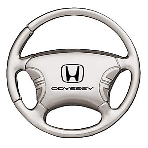 Au-TOMOTIVE GOLD Steering Wheel Key Chain for Honda Odyssey (Chrome)