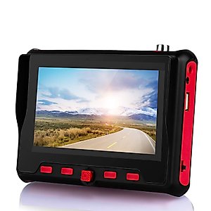 SGEF CCTV Tester 4-in-1 Portable Camera Tester HD 8MP AHD/TVI/CVI/CVBS Analog Tester 4.3-inch LCD Moniter Analog Video Test Cable Test PTZ Control 12V Power Output UTC OSD Control (6300W)