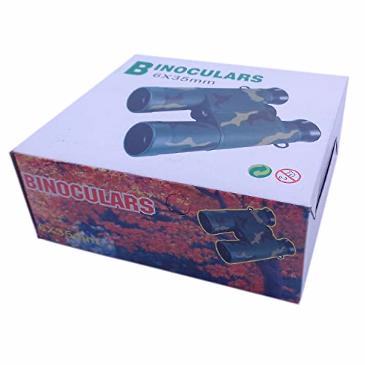 MAGIKON 4X35mm Children Simulation Telescope Binoculars